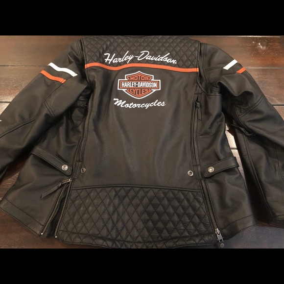 Harley-Davidson | Jackets & Coats | Harley Davidson Leather Riding ...
